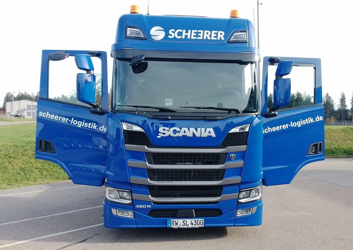PS-starkes Powerpaket SCANIA R460 zieht ab sofort durch die Straßen ...